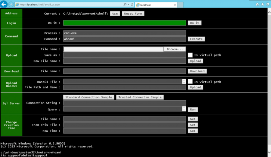 TwoFace Webshell: Persistent Access Point for Lateral Movement