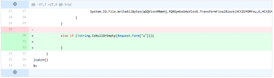 OilRig Performs Tests on the TwoFace Webshell