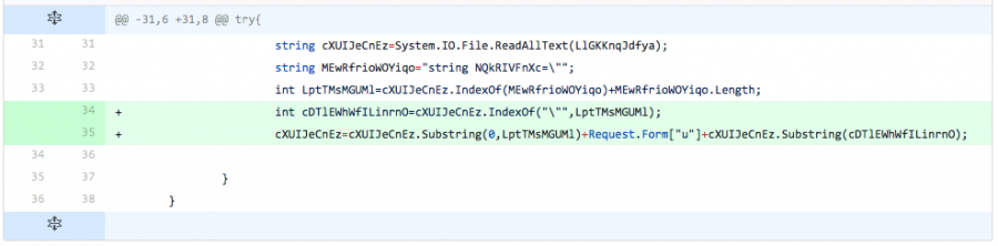 OilRig Performs Tests on the TwoFace Webshell