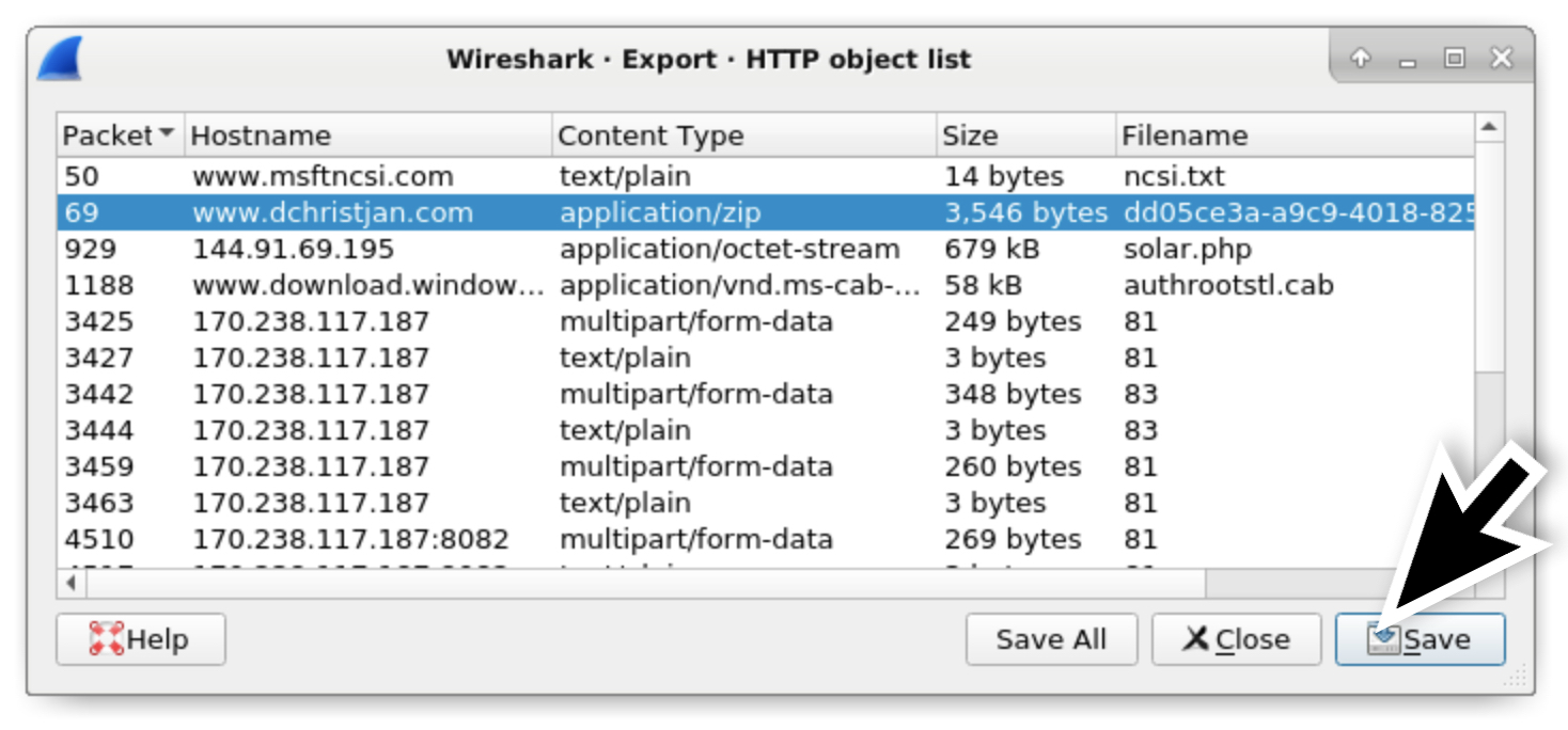 GitHub - wm171/malware-traffic-analysis