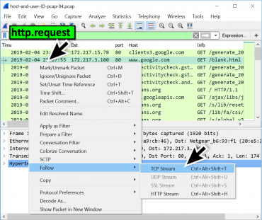 Wireshark Tutorial: Identifying Hosts and Users
