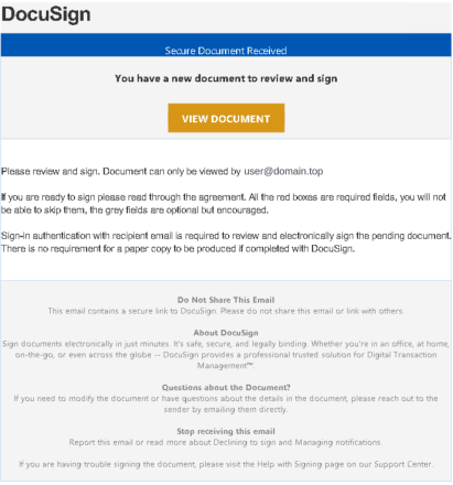 Effective Phishing Campaign Targeting European Companies and Organizations