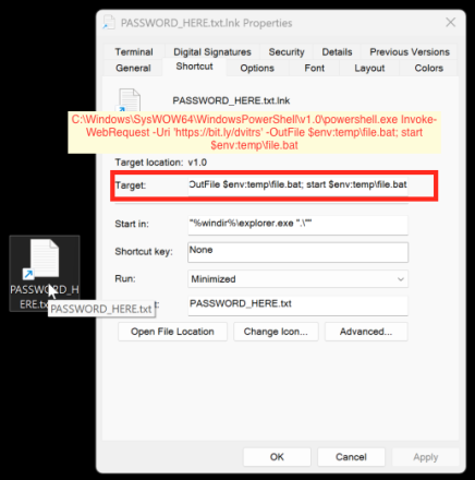 Windows Shortcut (LNK) Malware Strategies