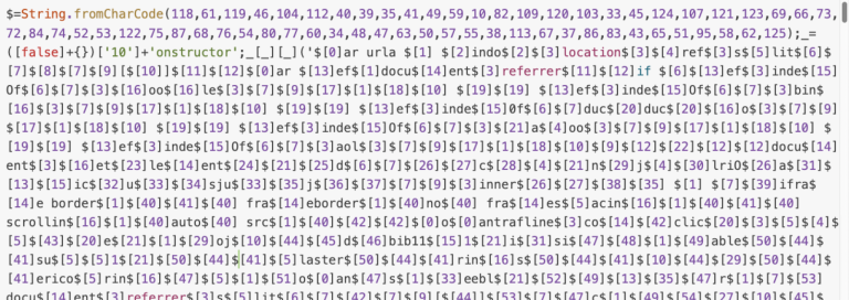JSFireTruck: Exploring Malicious JavaScript Using JSF*ck as an Obfuscation Technique